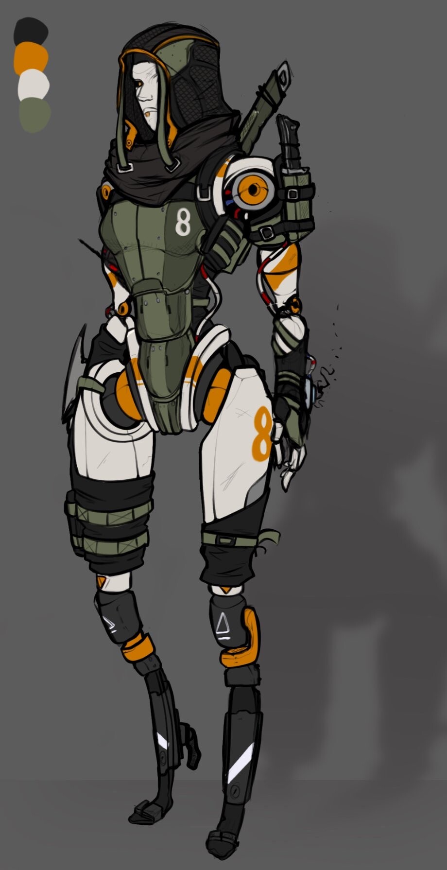 ArtStation - Ash, from titanfallpex Legends