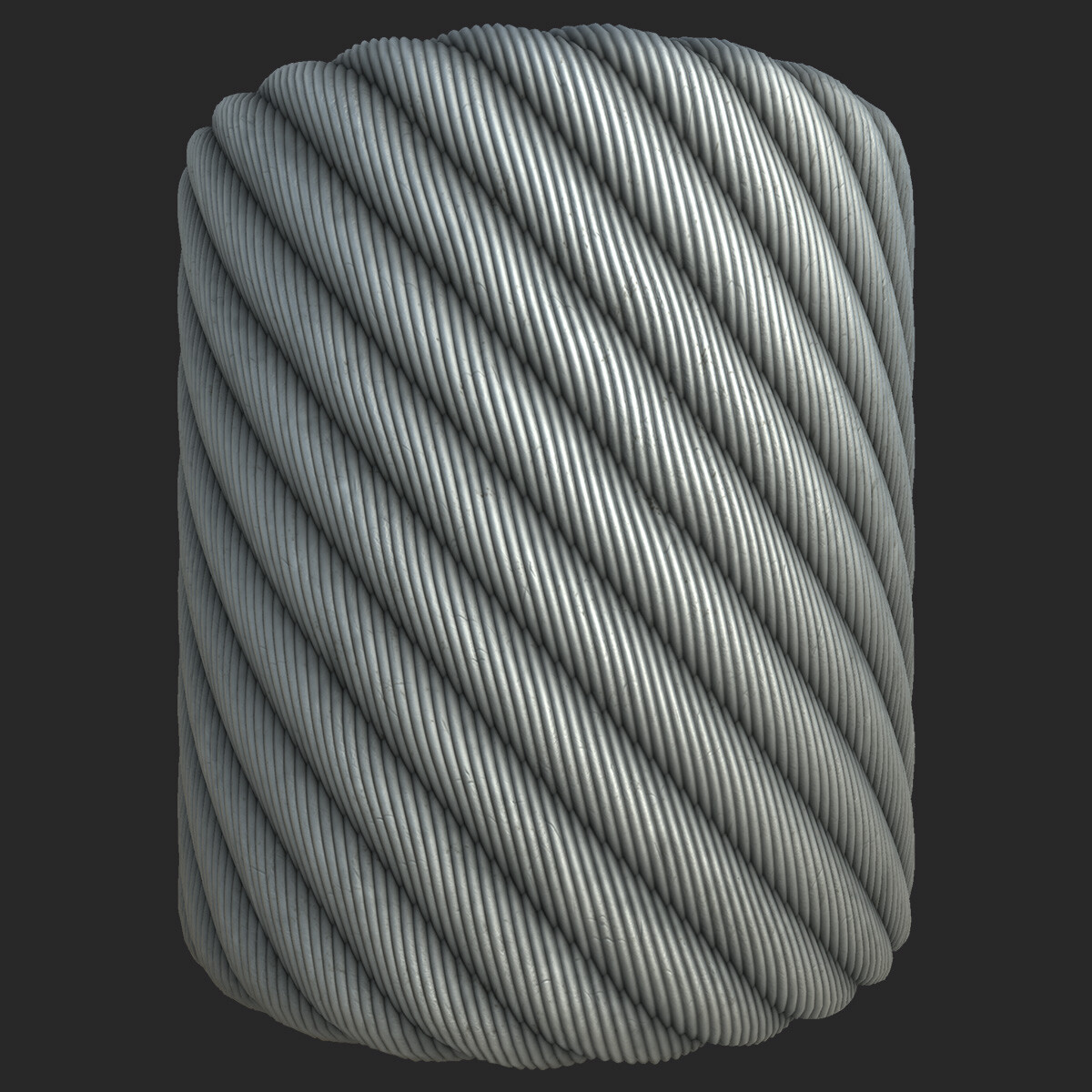 TextureCan - Steel Cable (FREE PBR Texture)