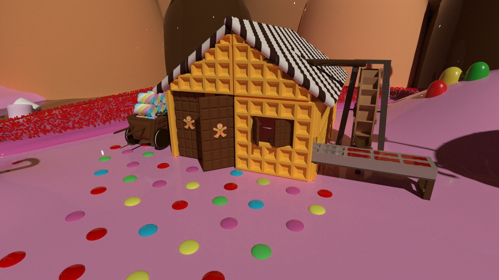 Rehan Moazzam - Candy Land 3D Model