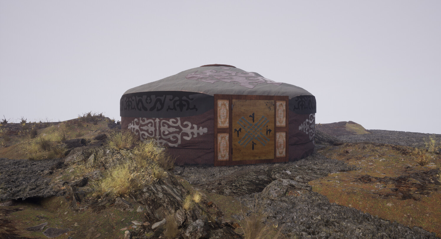 ArtStation - Turkic Yurt