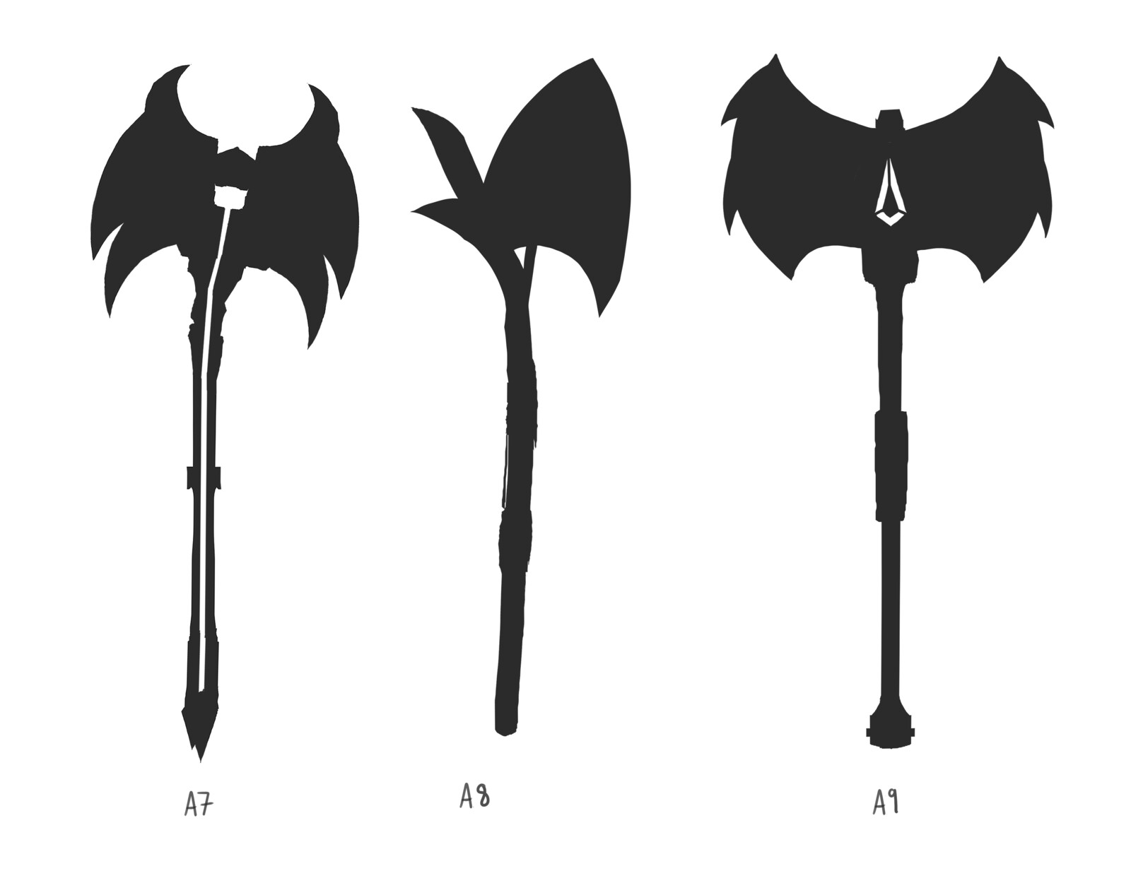 Ilya - Create Worlds: Concept Artist Project [Vampire & Demon Weapons]