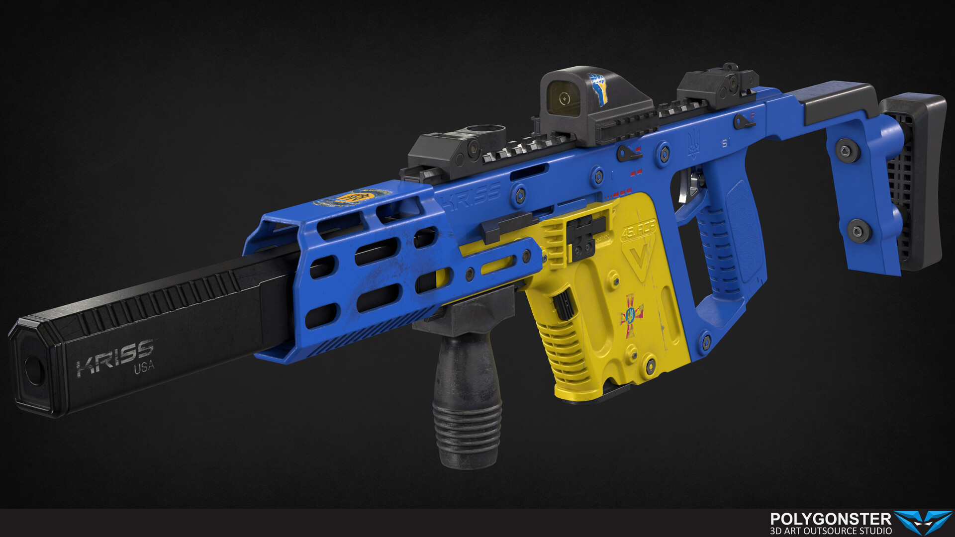 Polygonster Studio - Kriss vector