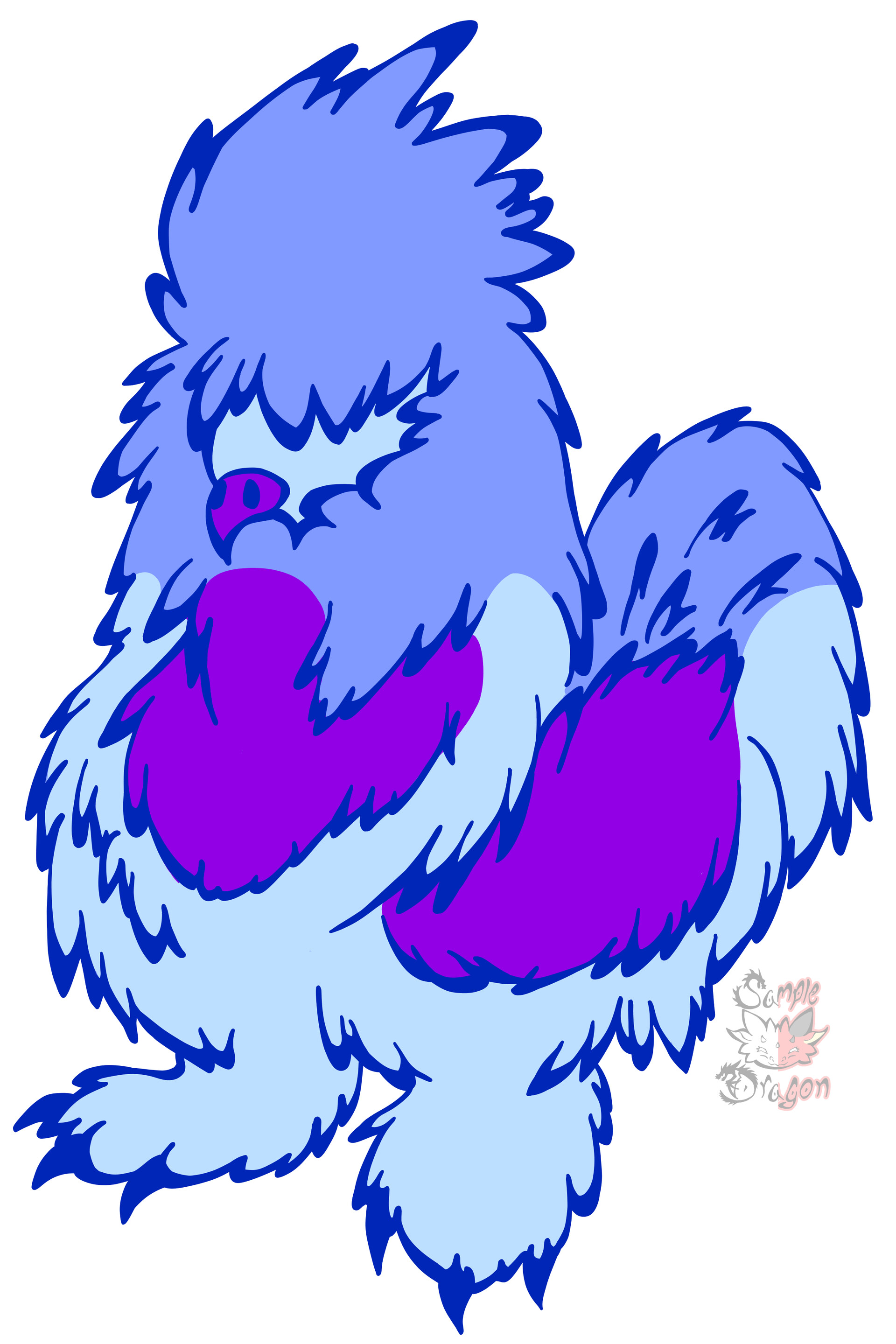 silkie coloring pages