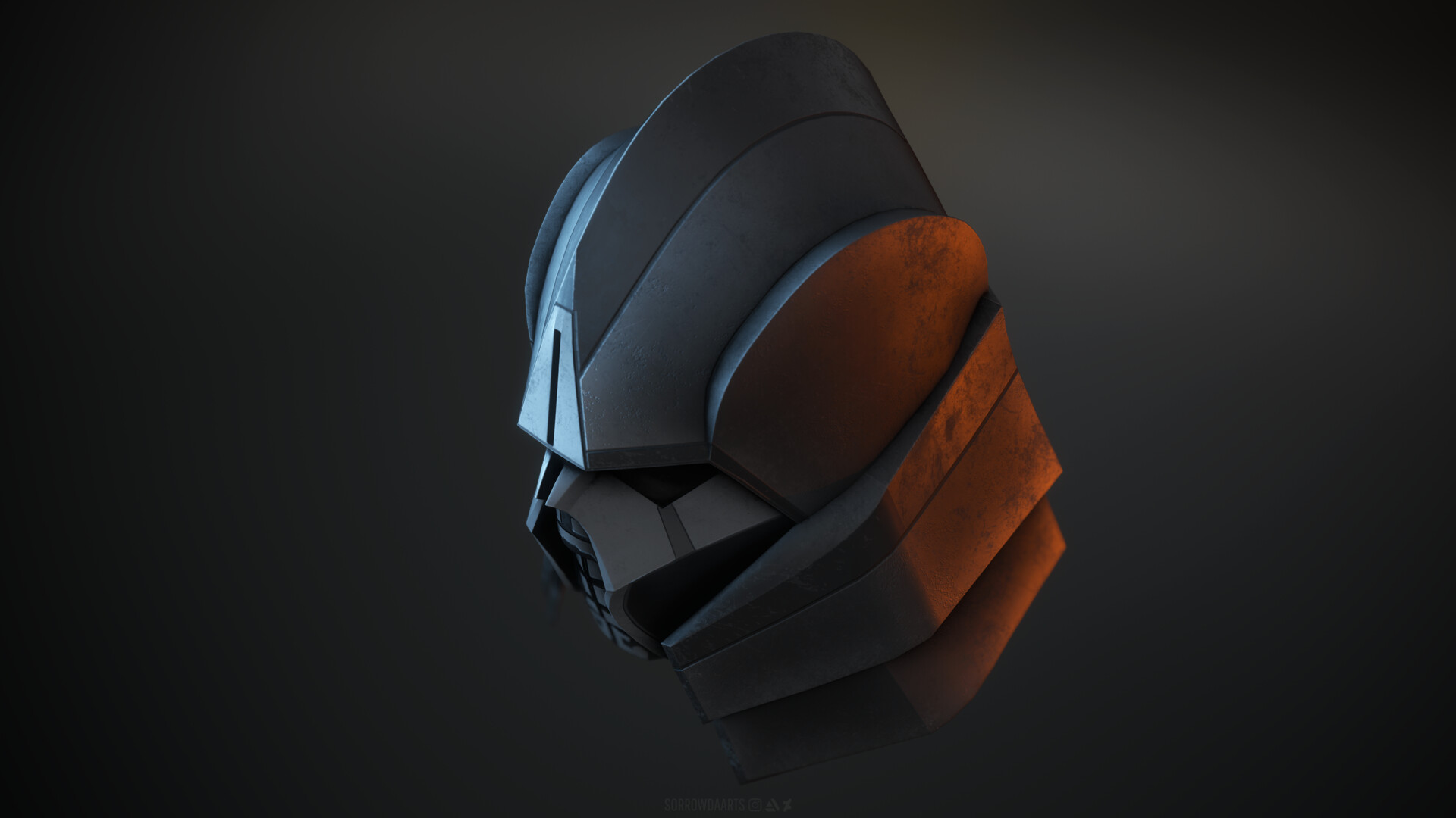 Christoph Schmid 3D Artist - Star Wars Thulak Hord Helmet