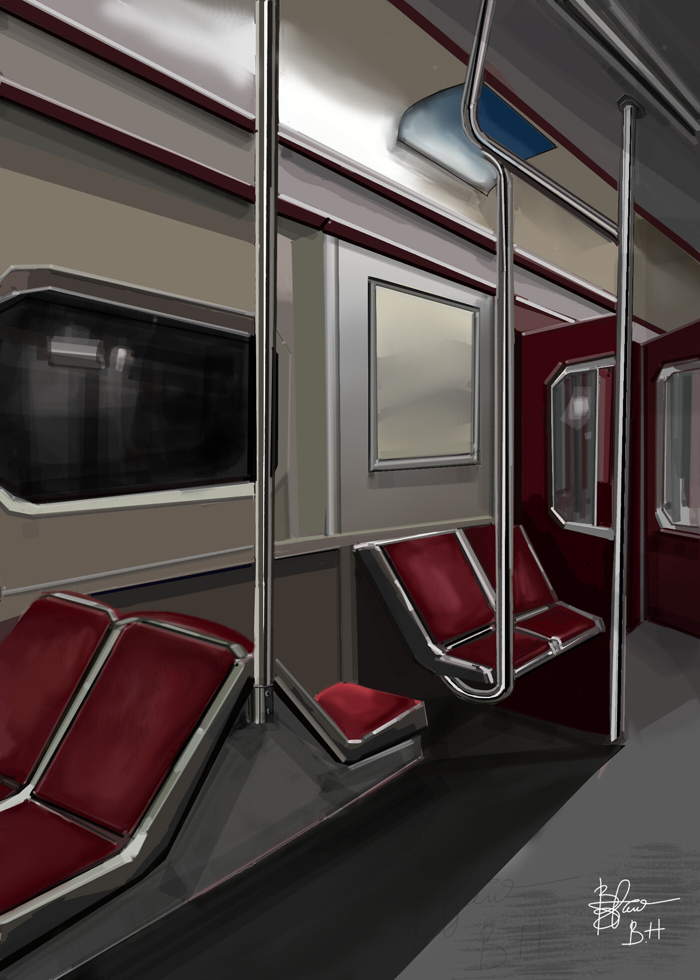 ArtStation - digital backgroud