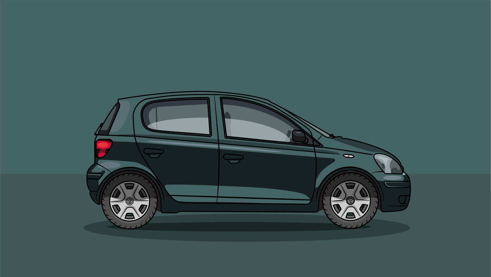 ArtStation - Toyota Yaris