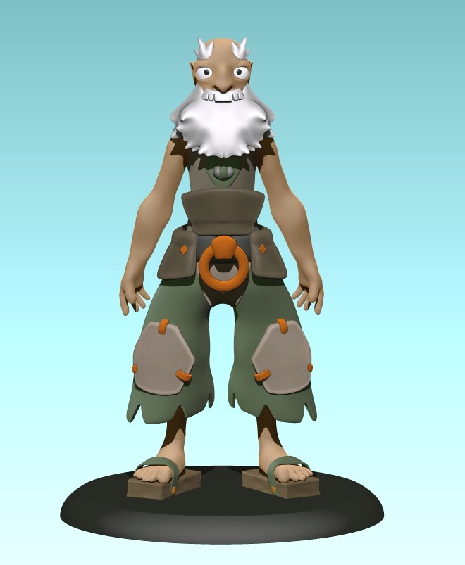 ArtStation - Ruel Stroud - 3D model