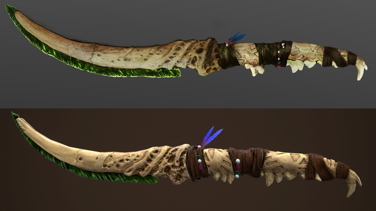 Serena Howard - Skywind - Ashlander Glass Weapons