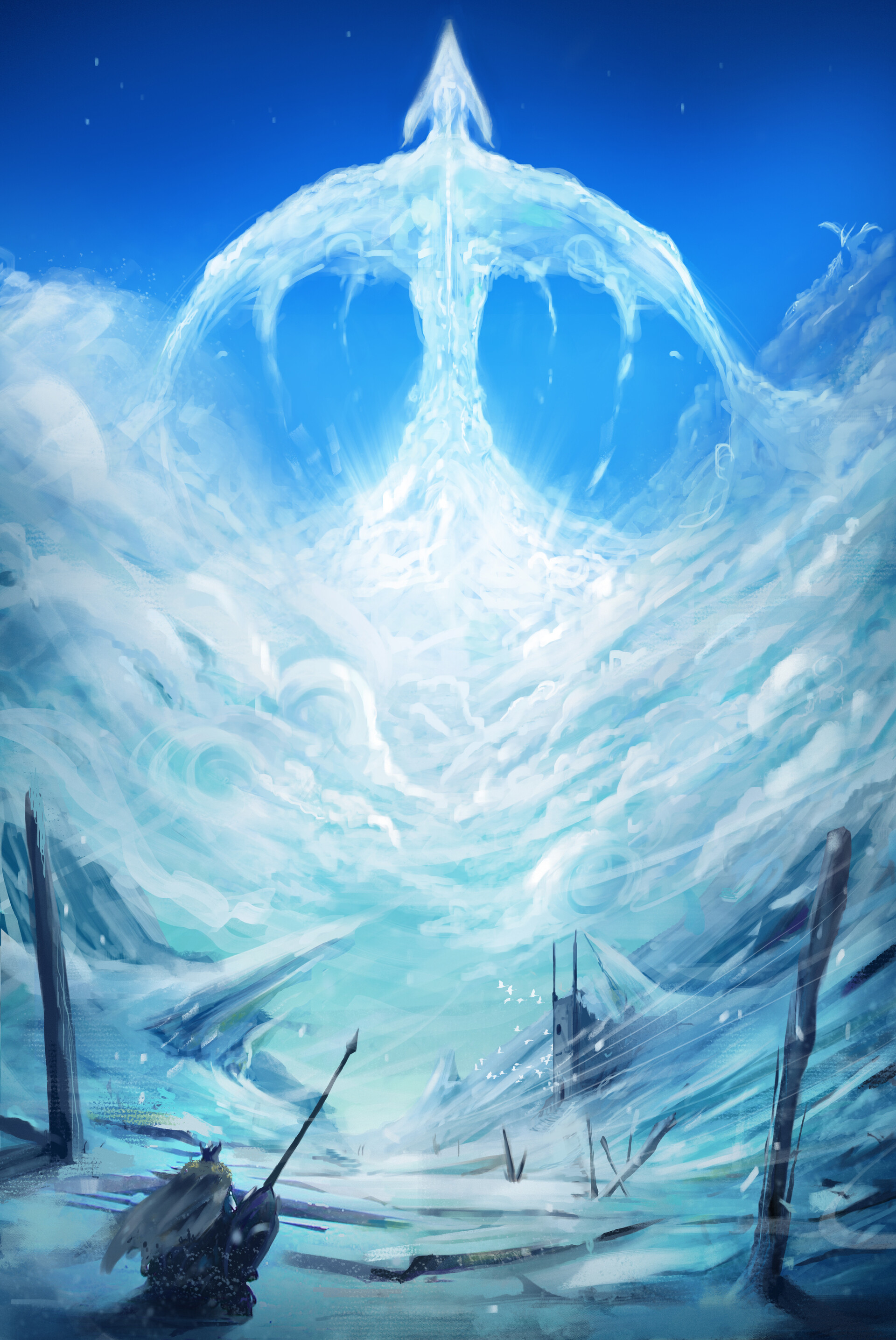 ArtStation - Cloud dragon