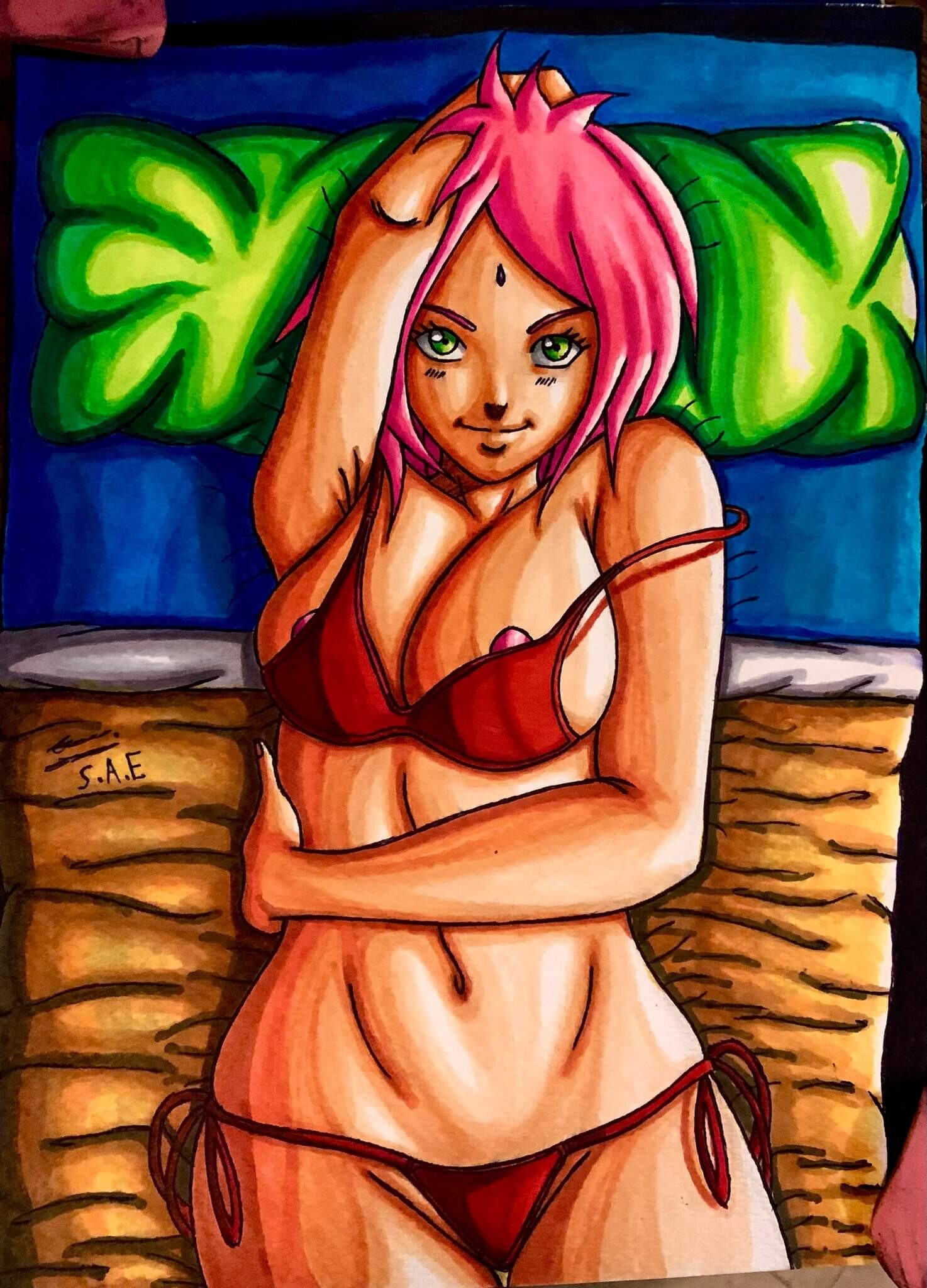 Artstation Sakura Haruno