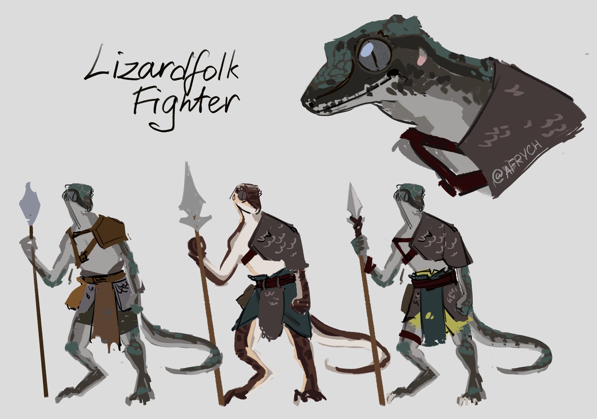 ArtStation - DnD OC concept