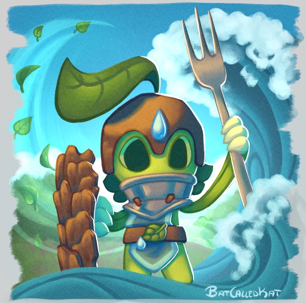 ArtStation - Leshy Champion/Paladin