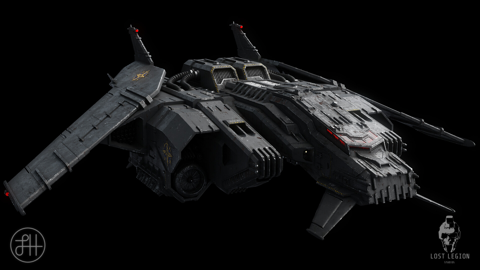 ArtStation - Vampyr dropship - Morningstar