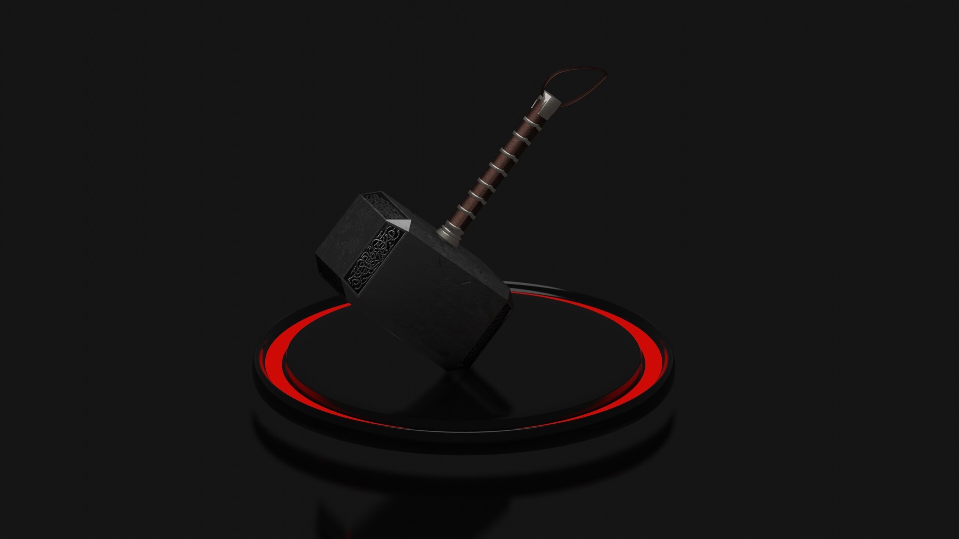 ArtStation - 3D Mjolnir Design with Blender