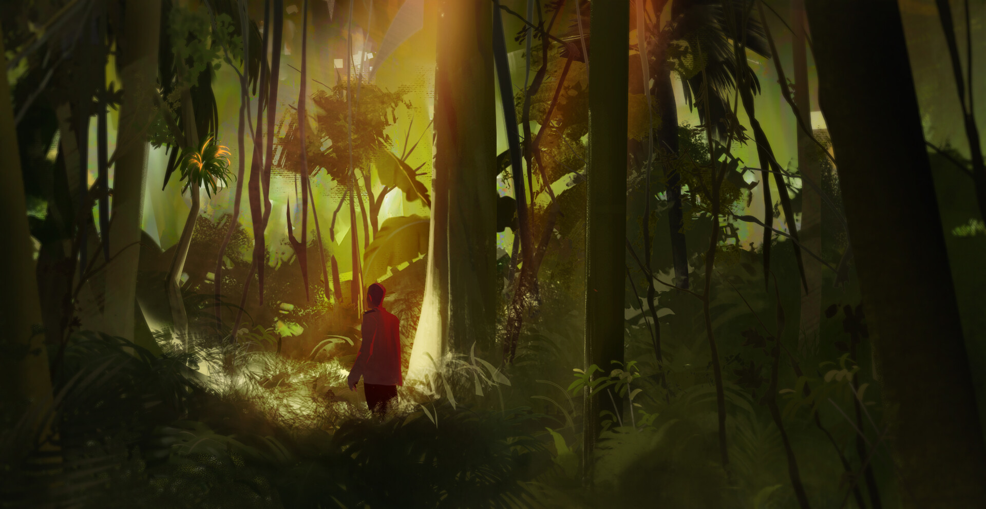 ArtStation - Mescaform Hill: Missing Five Forest Keyframes