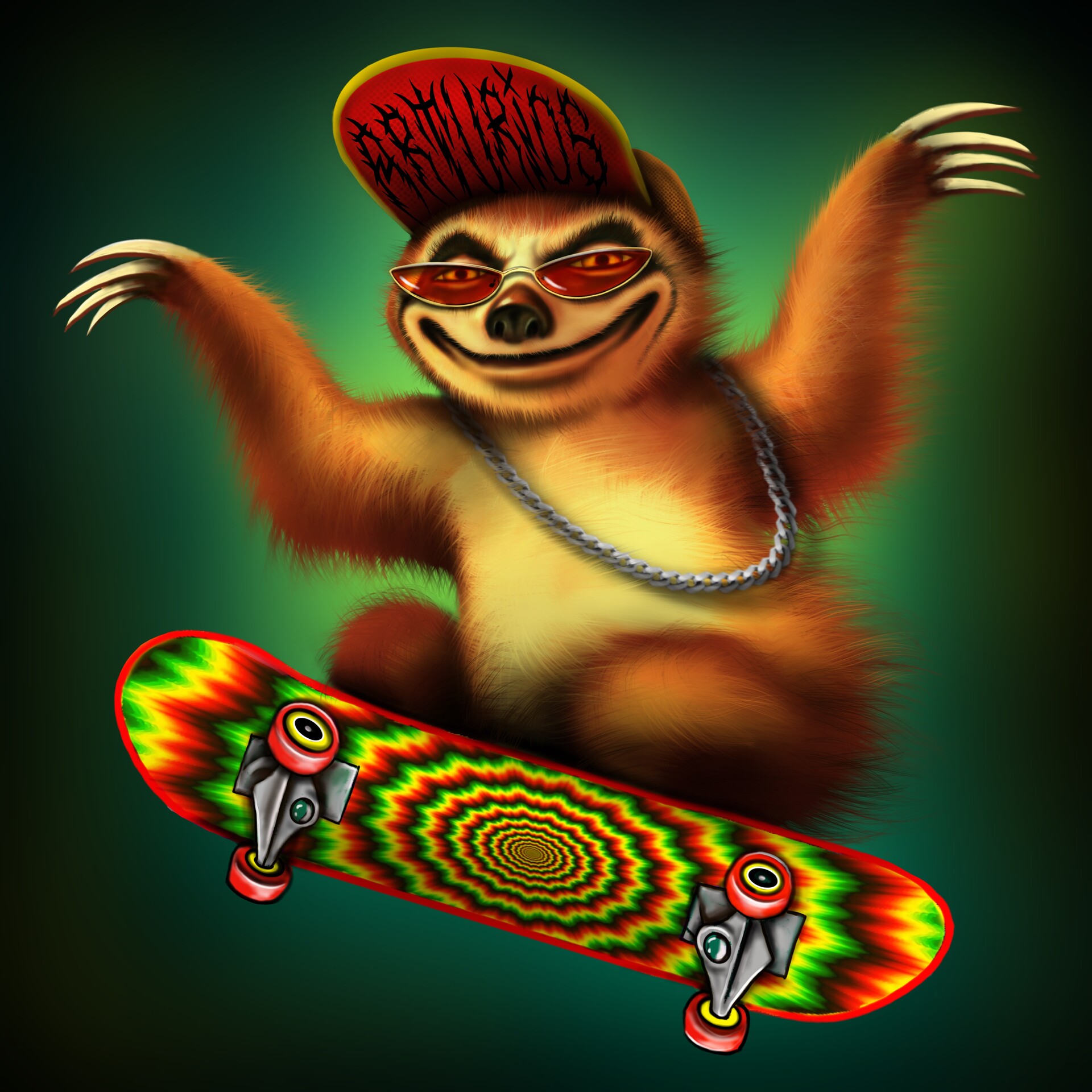 Arturios Art - lazy skater