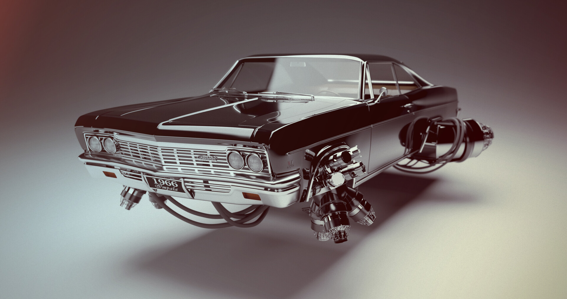 ArtStation - Retro Hover Car