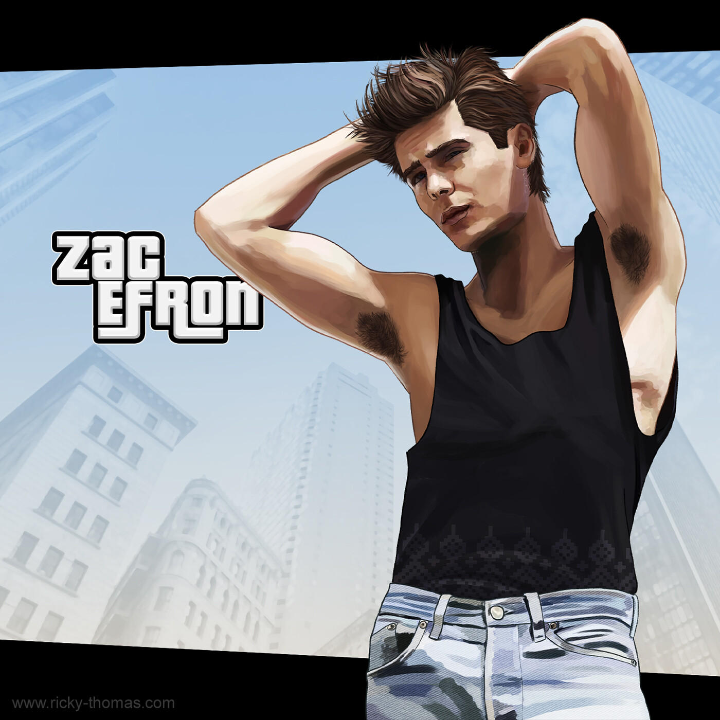 ArtStation - Zac Efron