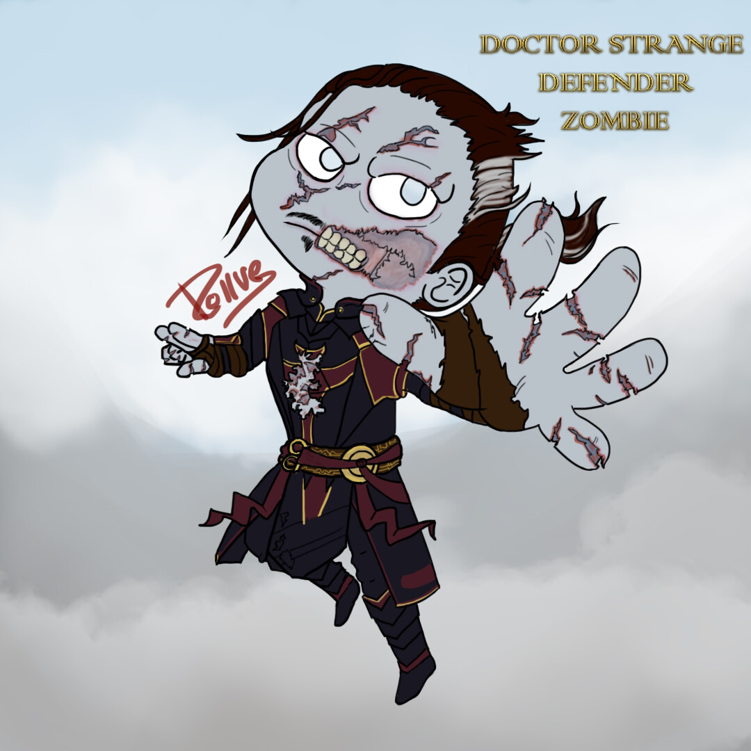 Rollve - Doctor Strange Zombie Defender
