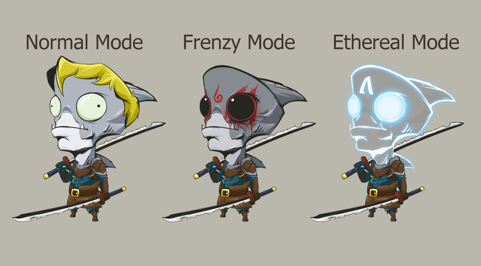 ArtStation - Shark Warrior Concept