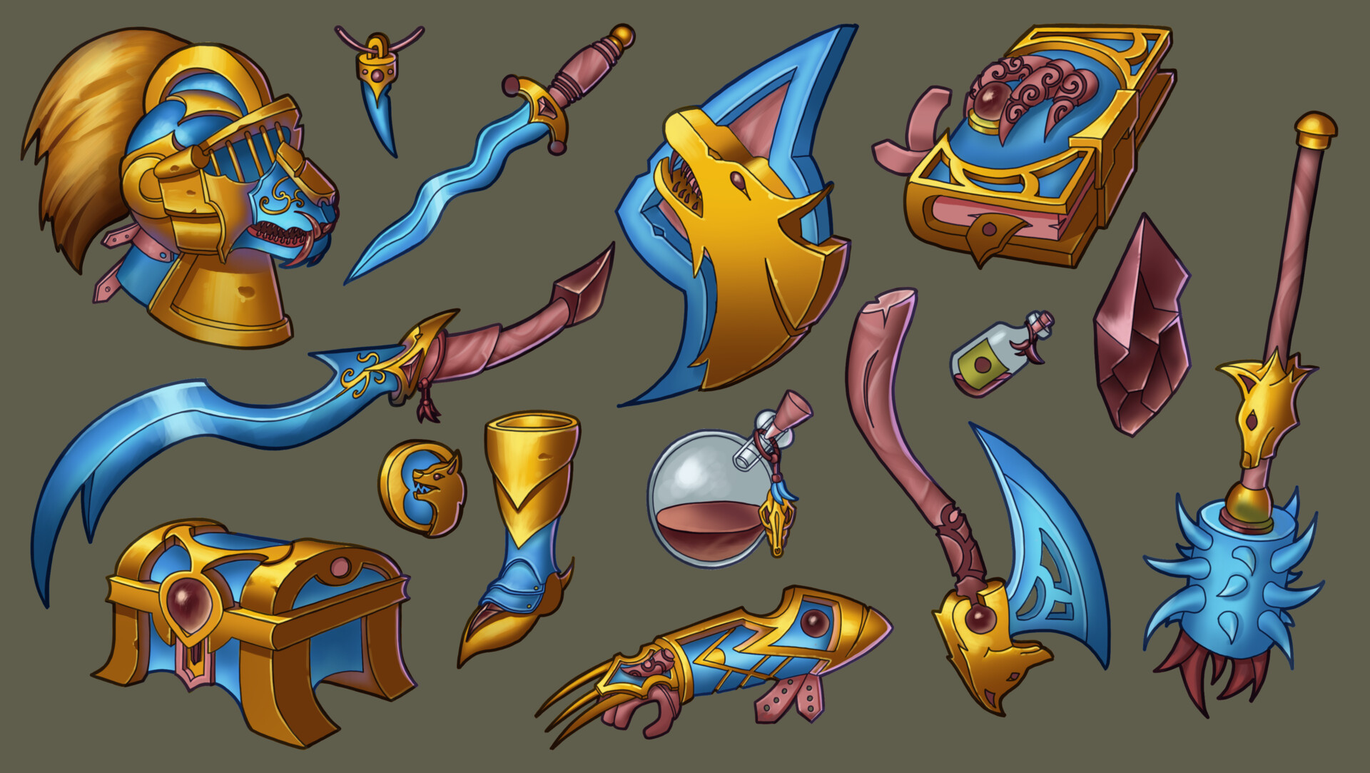 ArtStation - Royal Hound Knight