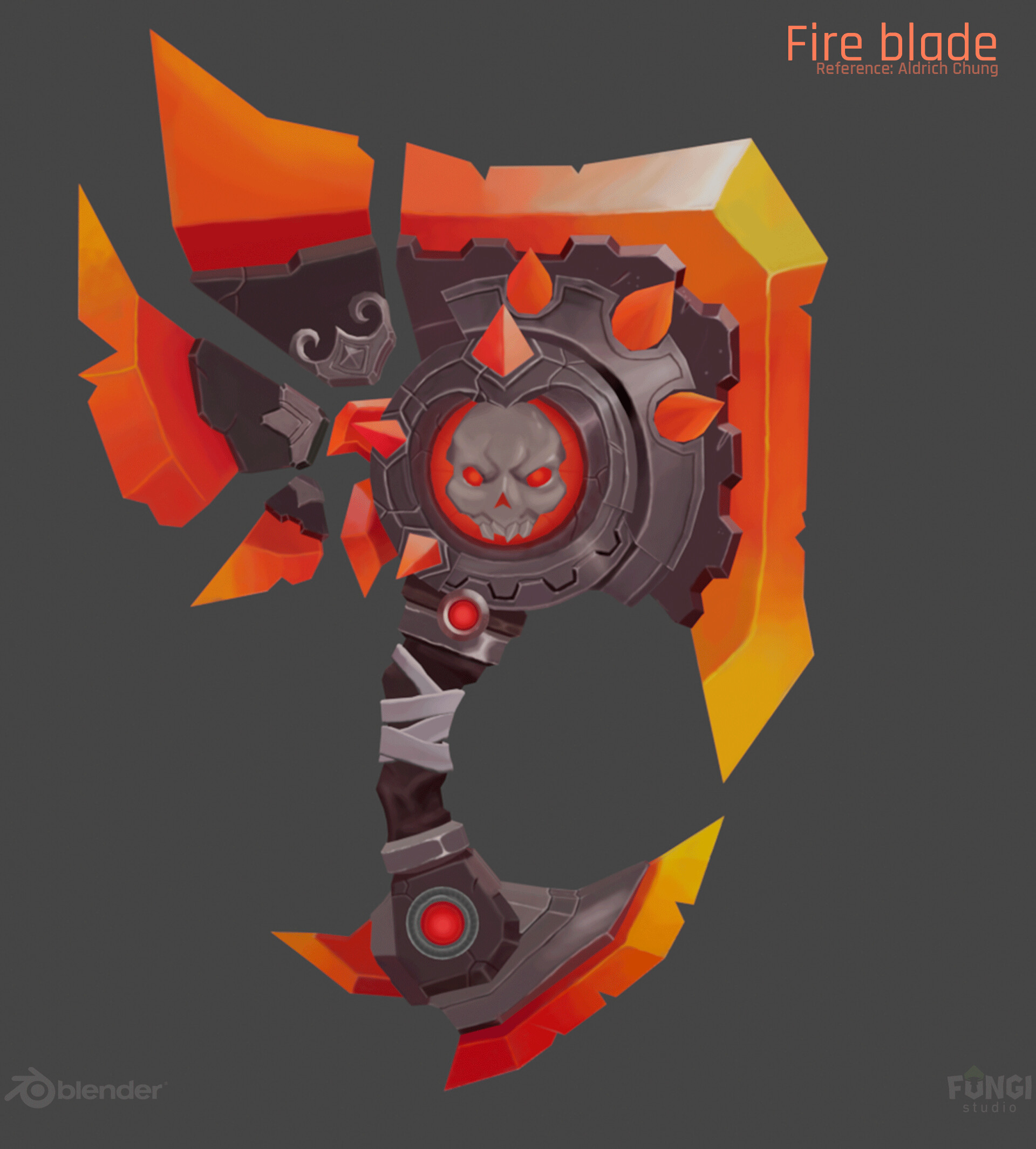 ArtStation - Fire blade