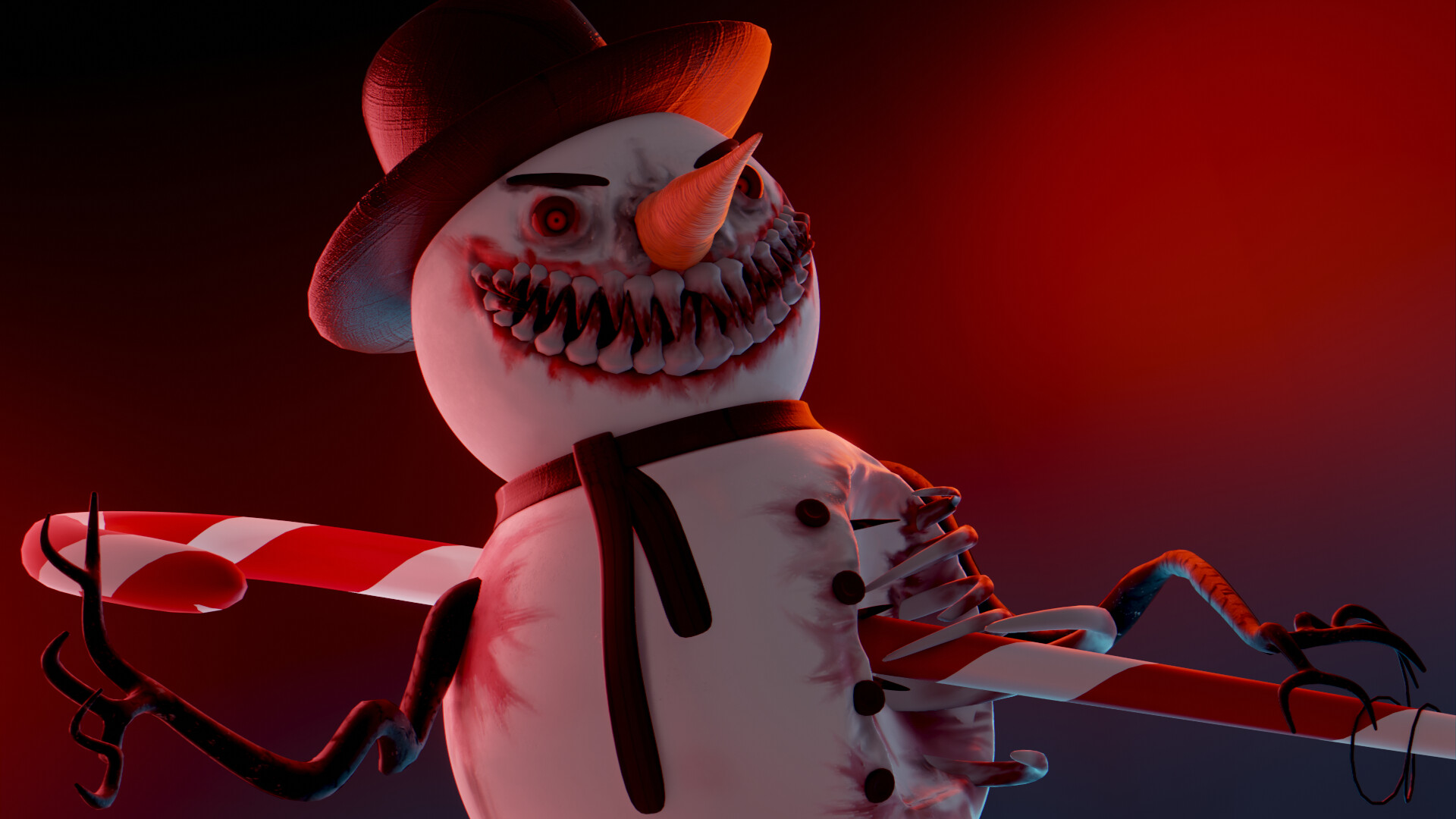 ArtStation - Friendly Snowman