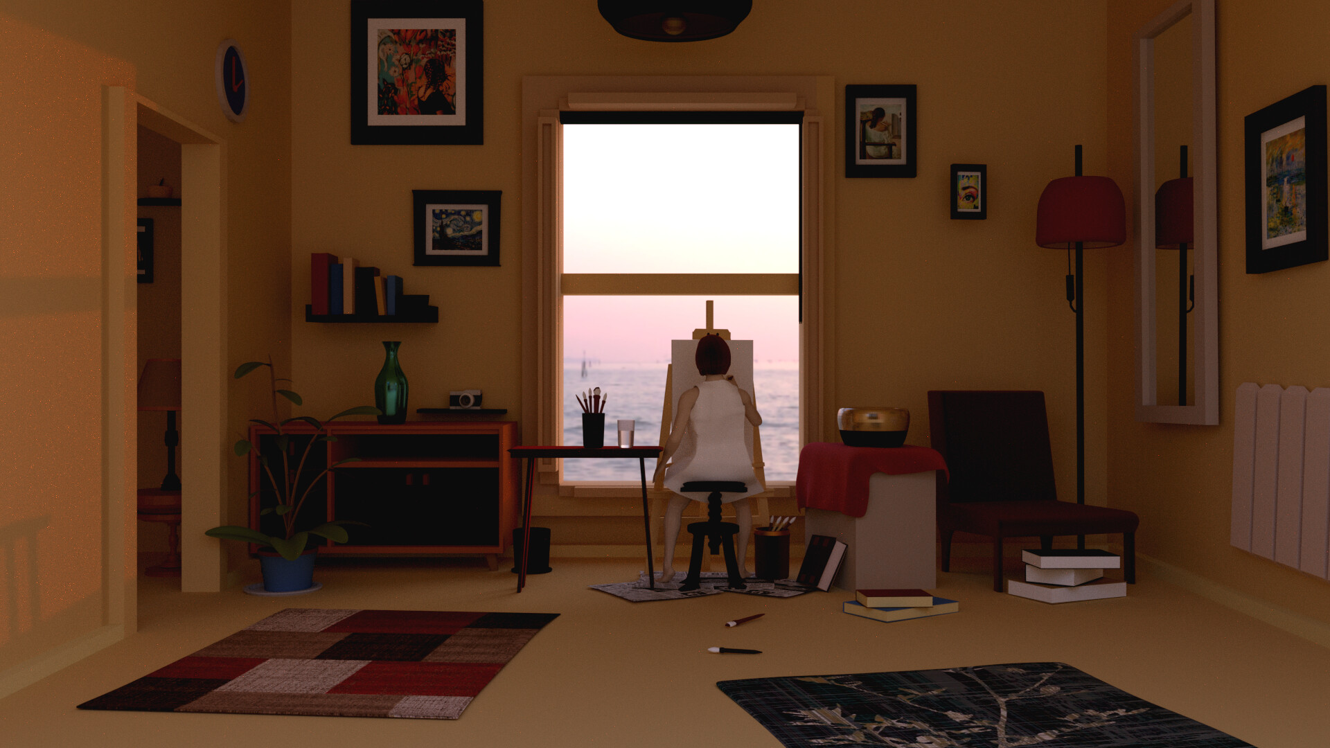 ArtStation - Environment Room