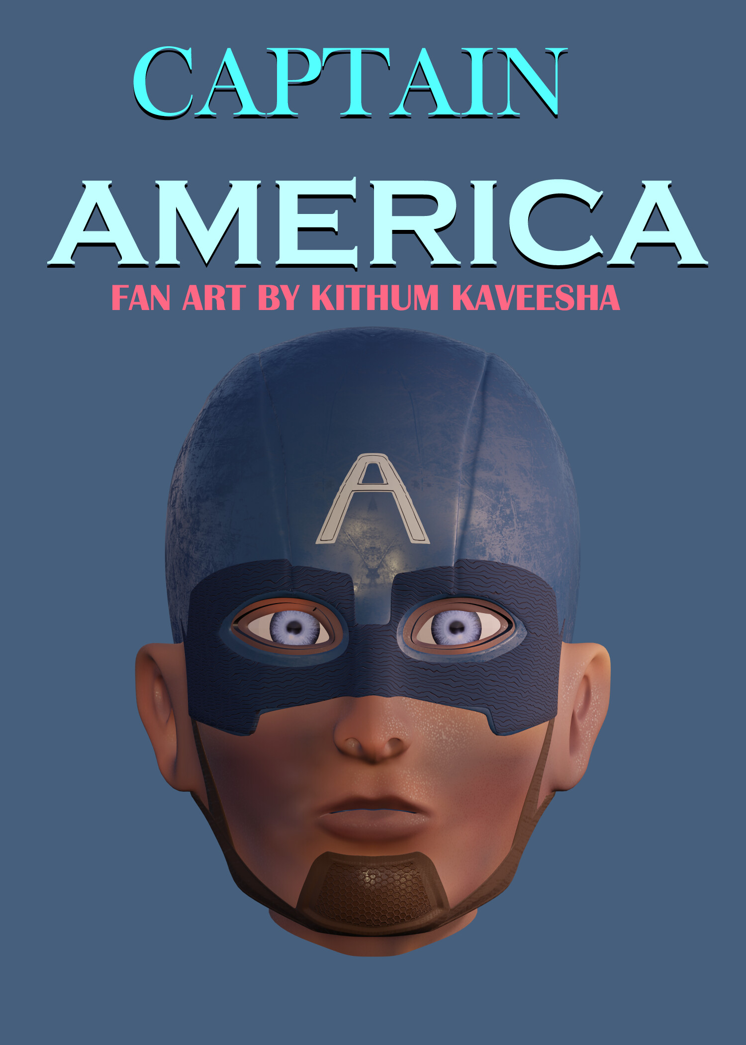 ArtStation - CAPTAIN AMERICA fan ART