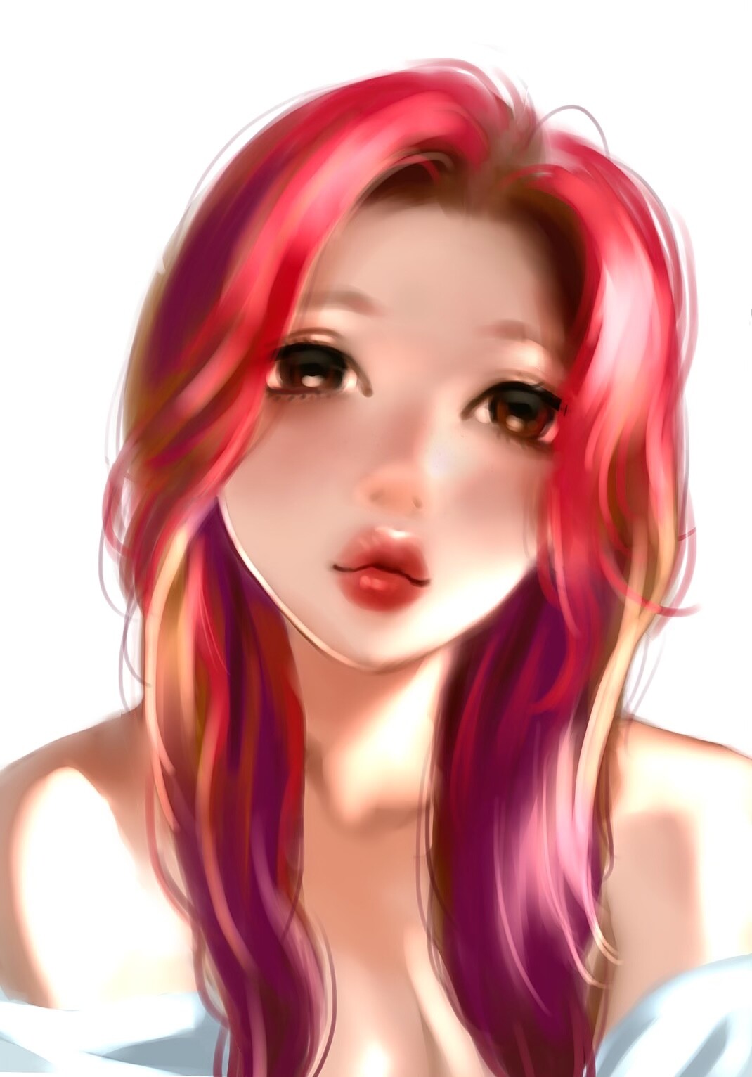 ArtStation - Redgirl emotion