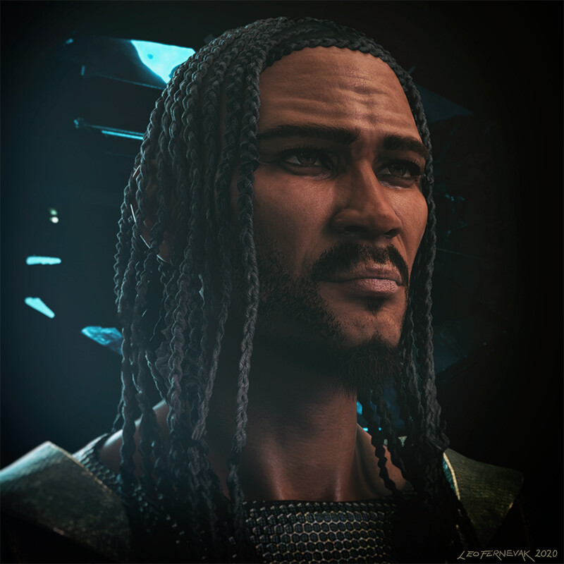 Leo Fernevak - Male Scifi Portraits - 04