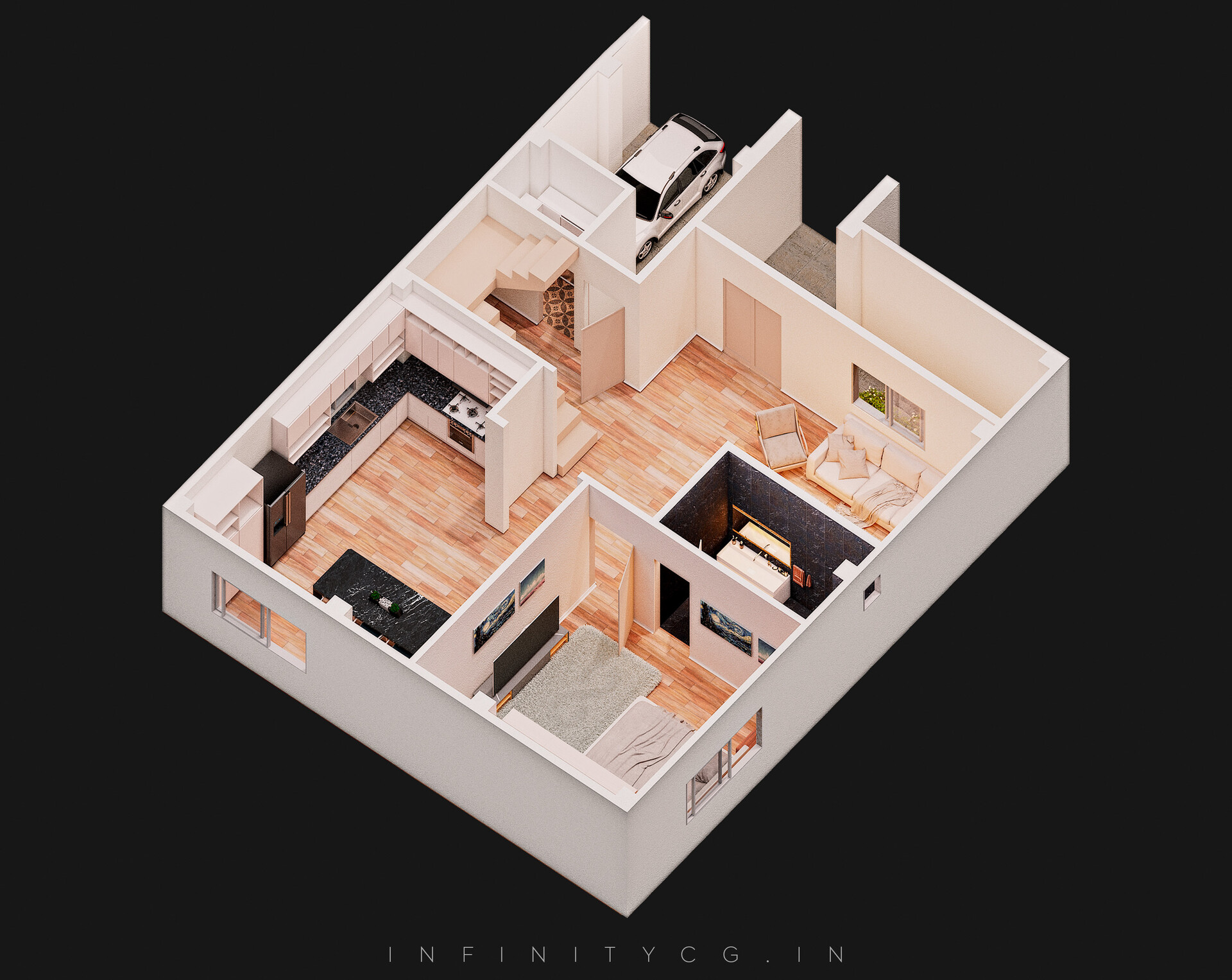 ArtStation - Floor plan