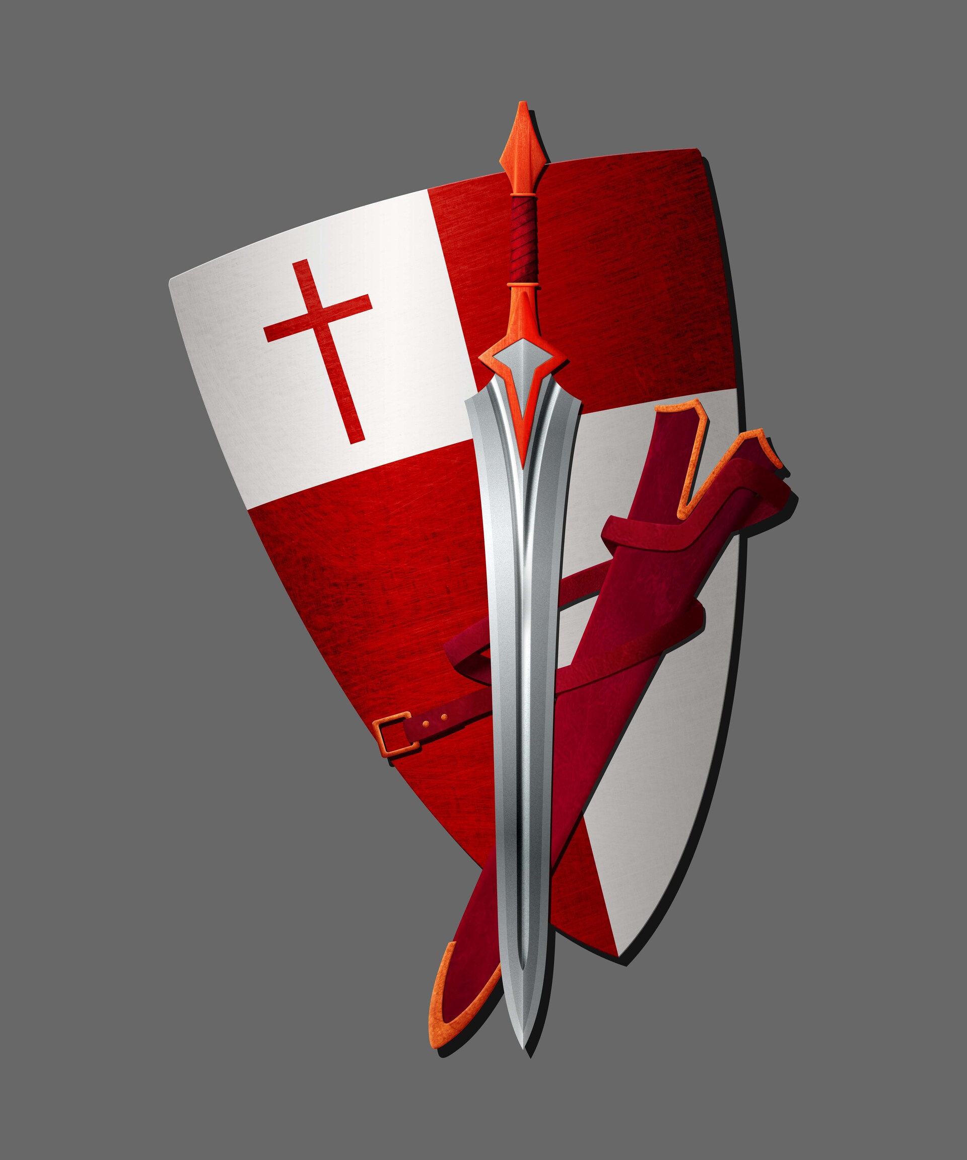 ArtStation - Sword and Shield