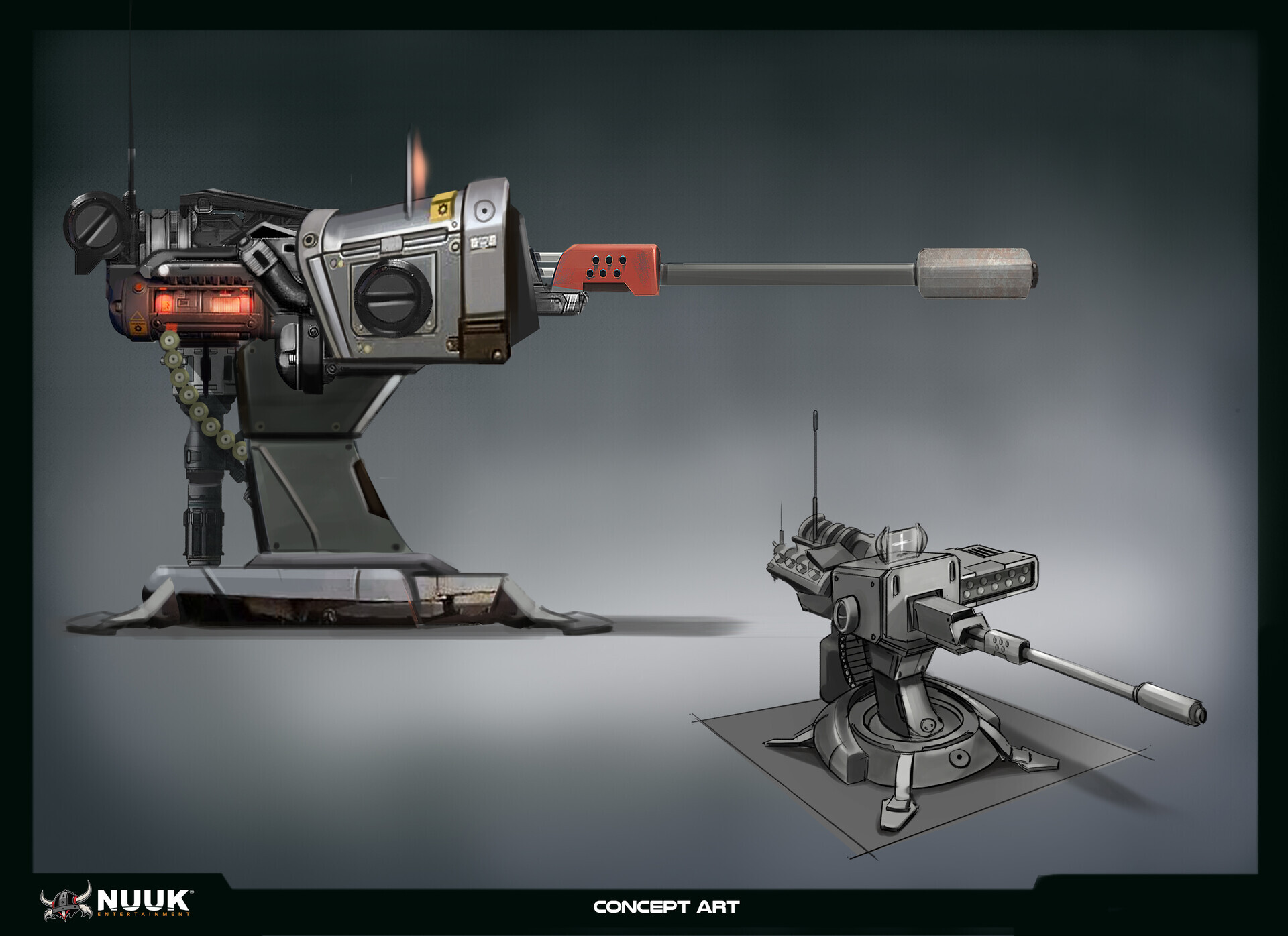 ArtStation - Military Turret