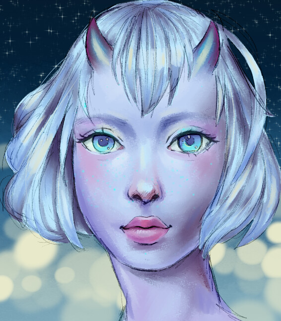 ArtStation - Alien Face