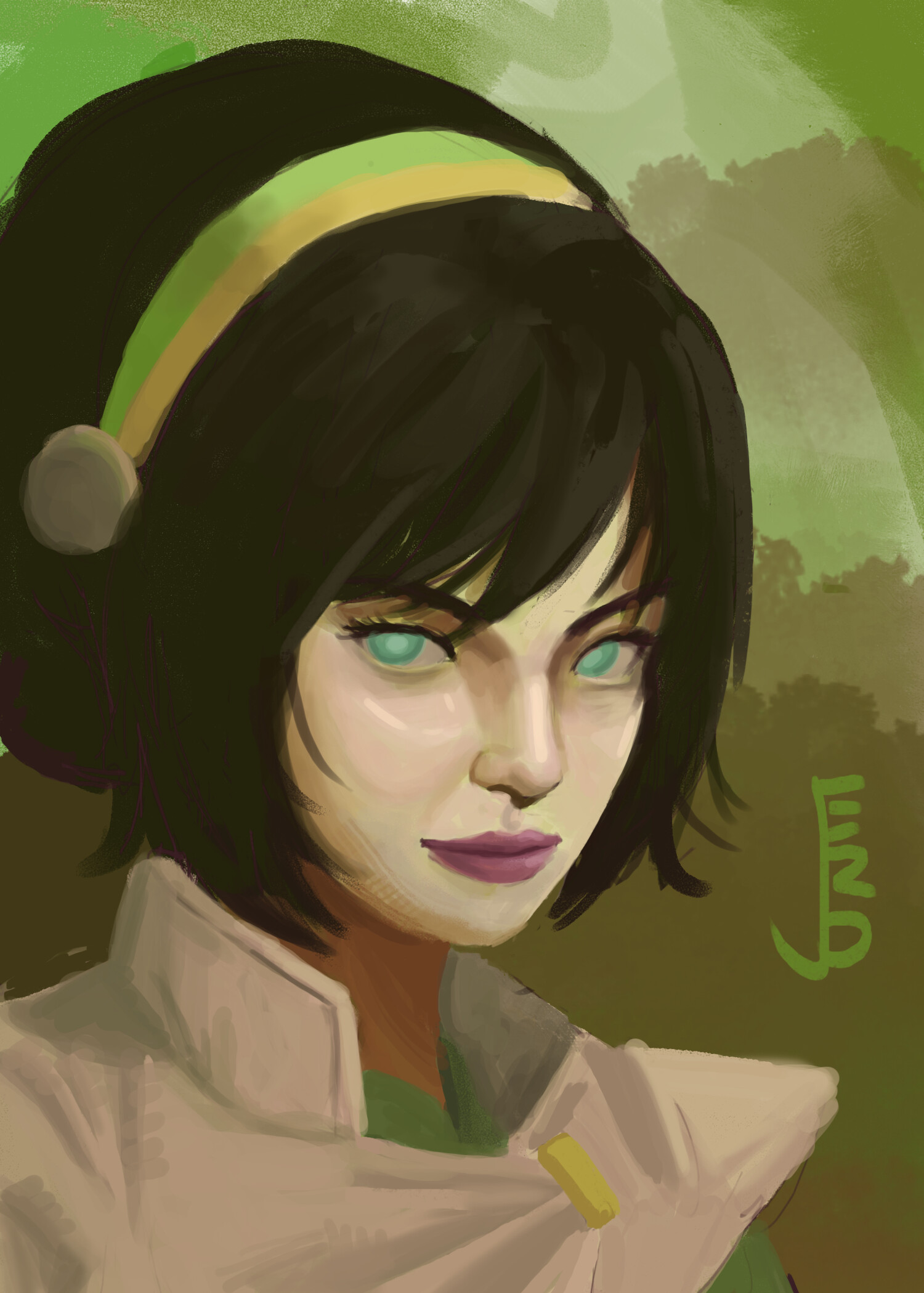 ArtStation - Toph Beifong Fanart