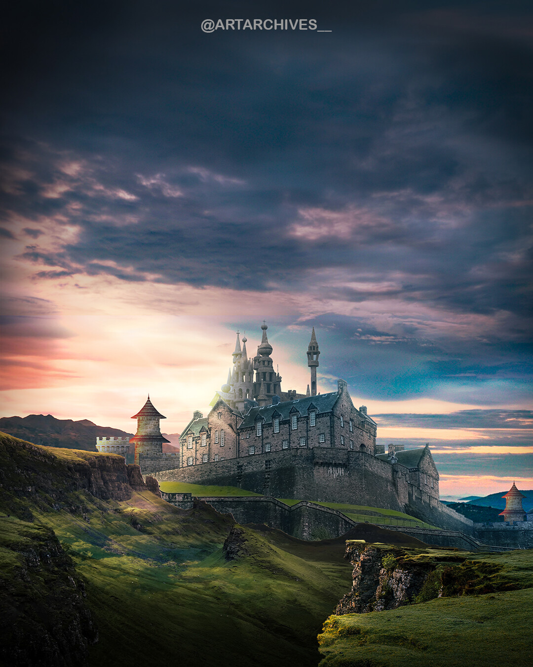 ArtStation - Castle Valley