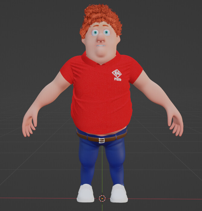 Jonathan Esswein - 3DShort Film Character Ron