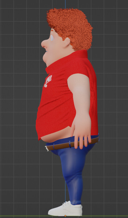 Jonathan Esswein - 3DShort Film Character Ron