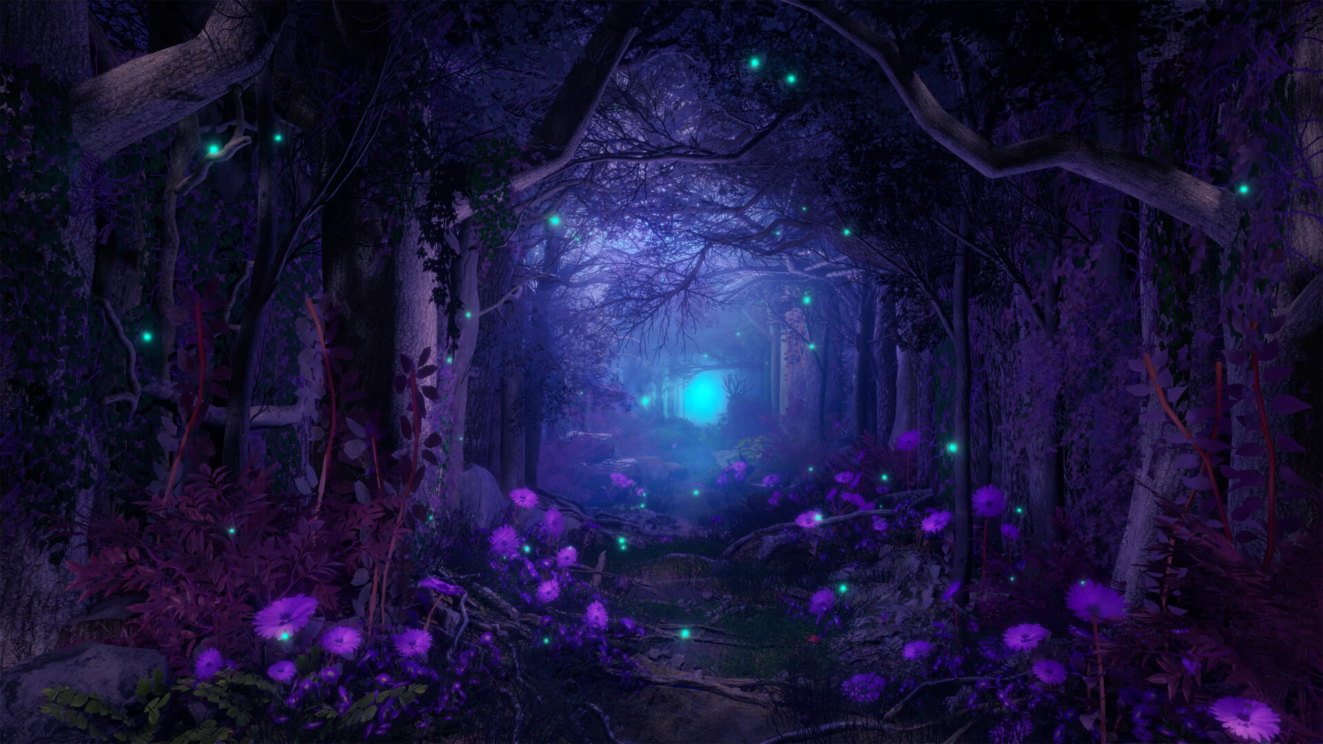 ArtStation - Fantasy Forest