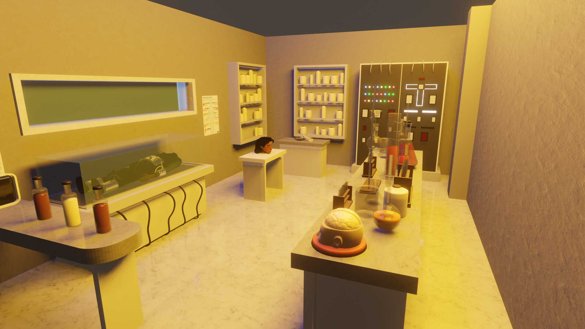 ArtStation - Scientist Lab 3D - Sarkata Insaan