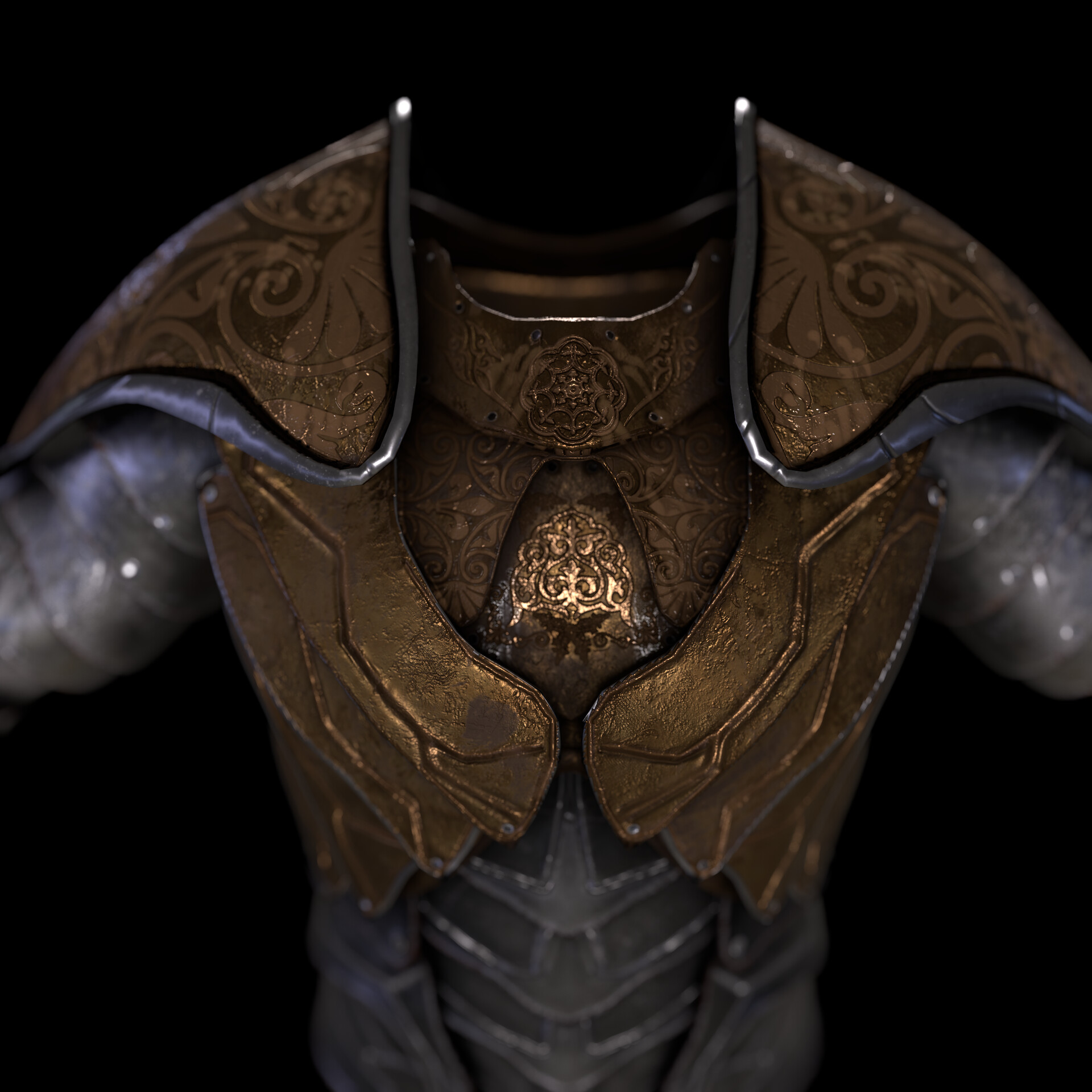 ArtStation - Free Male Armour - Game Ready