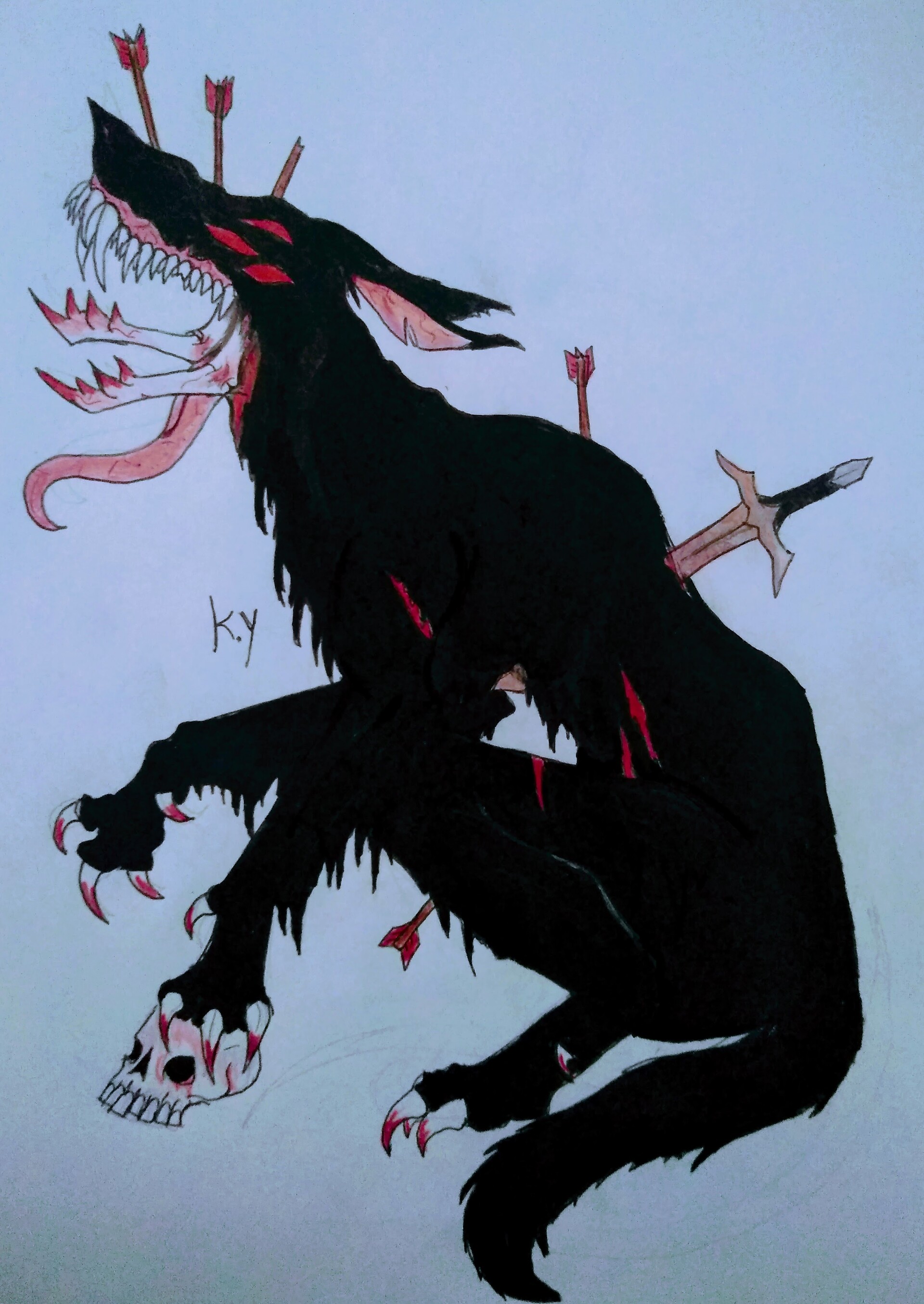 ArtStation - the damn wolf