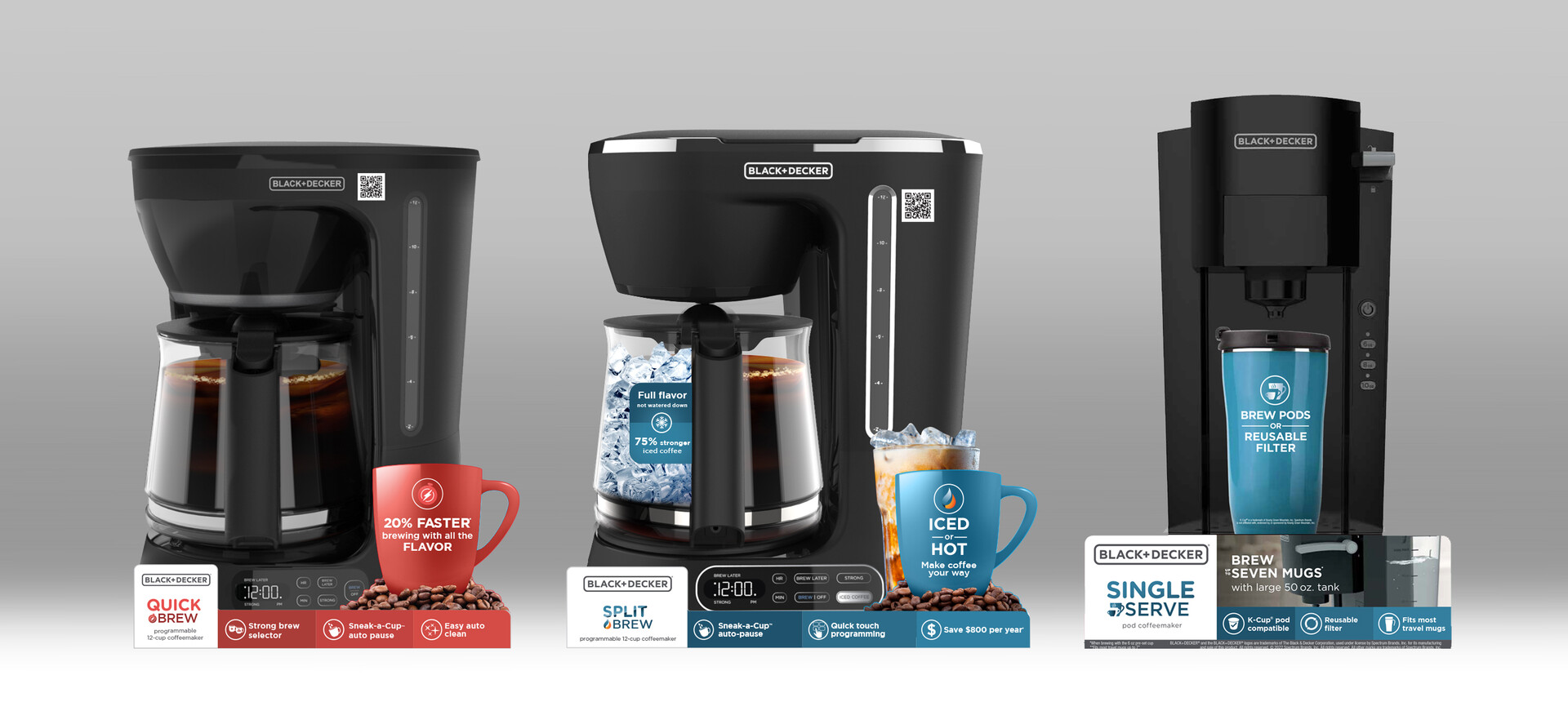 Cory Freeman - BLACK + DECKER - Coffee Series Package Designs