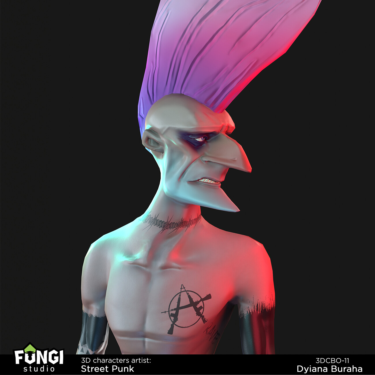 ArtStation - Street Punk | Game-ready-character