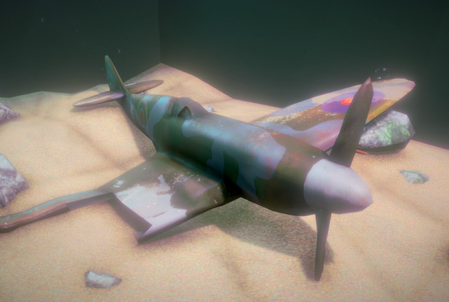 ArtStation - Sunken Spitfire