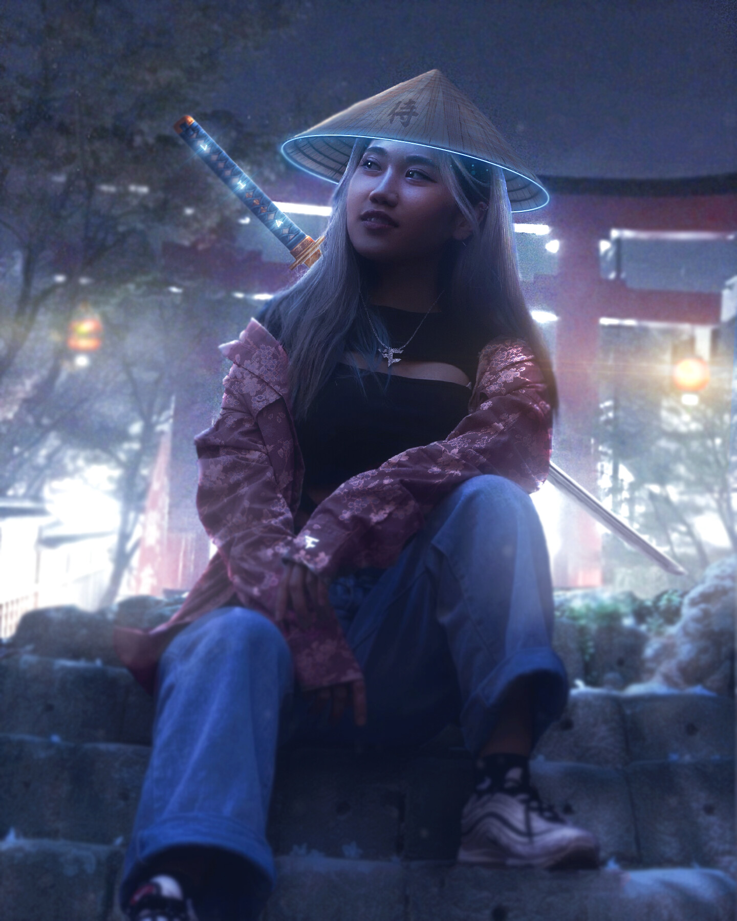 ArtStation - Lia Samurai (Cyber-Samurai Edit)