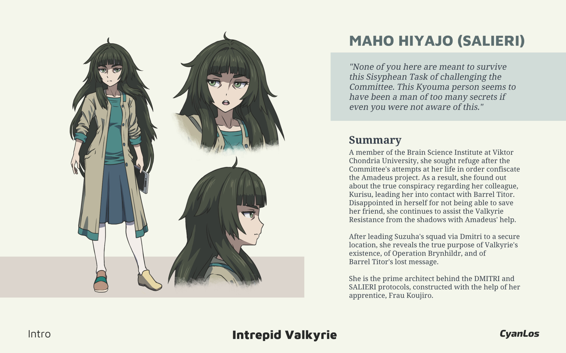 ArtStation - Maho Hiyajo - Character Design (Intrepid Valkyrie)
