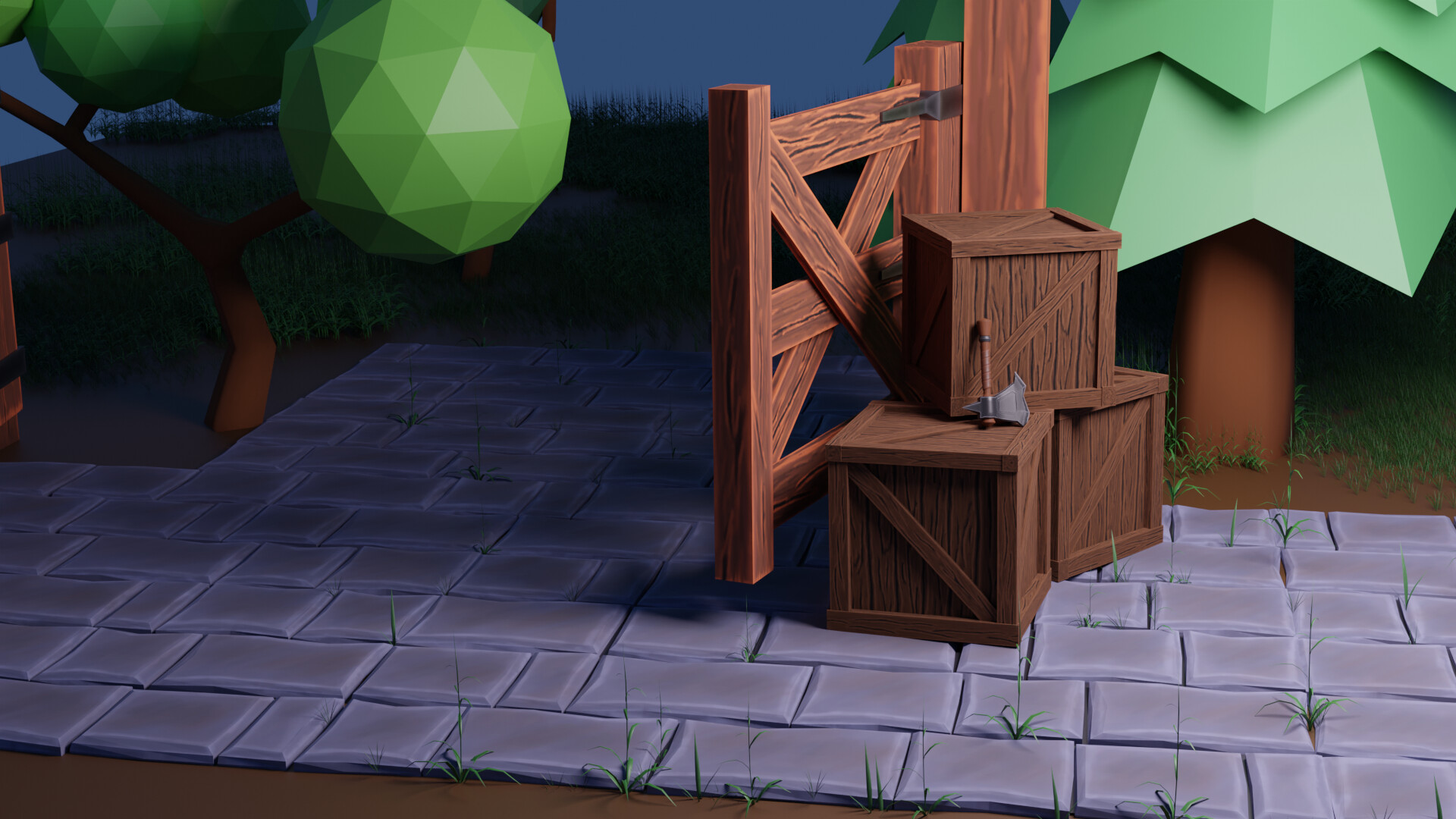 ArtStation - Stone Path