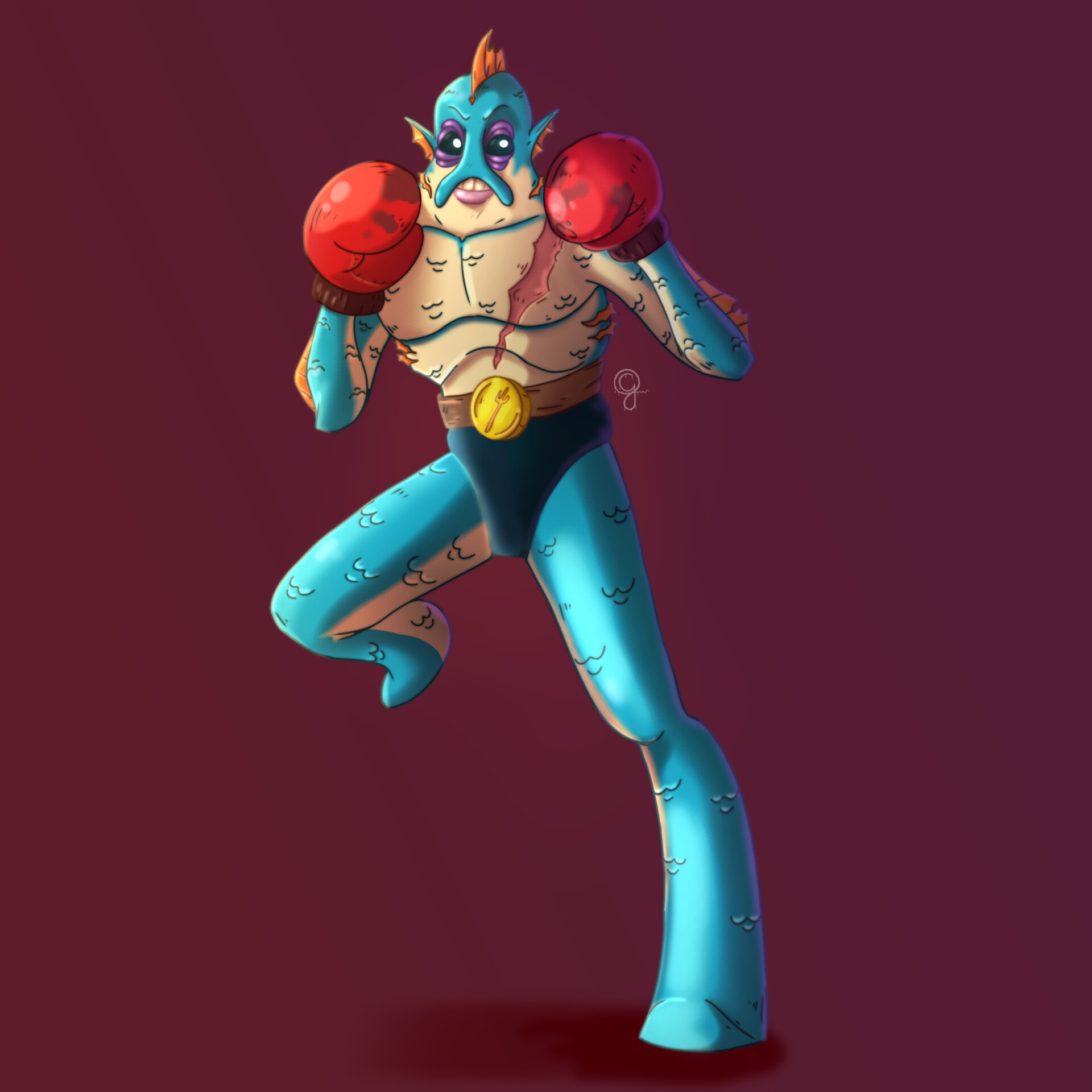 ArtStation - The Creature - Character desing